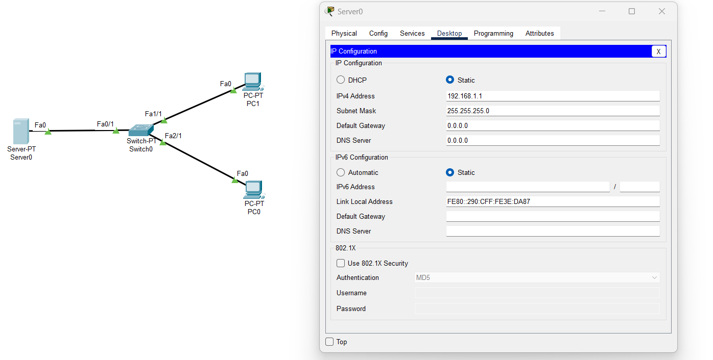 Materi: Konfigurasi DNS Server menggunakan Cisco Packet Tracer ...
